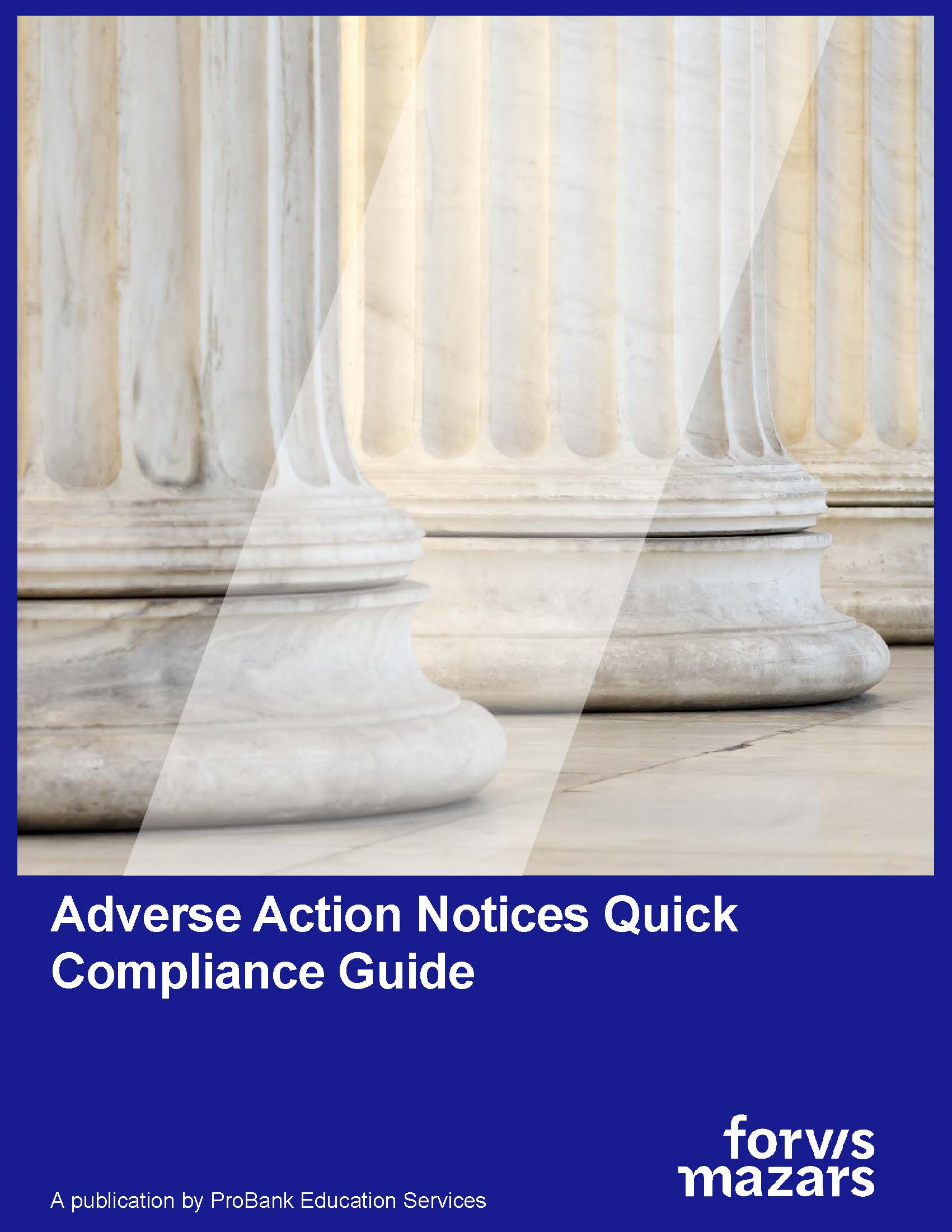 Adverse Action Notices Quick Compliance Guides - Forvis Mazars®
